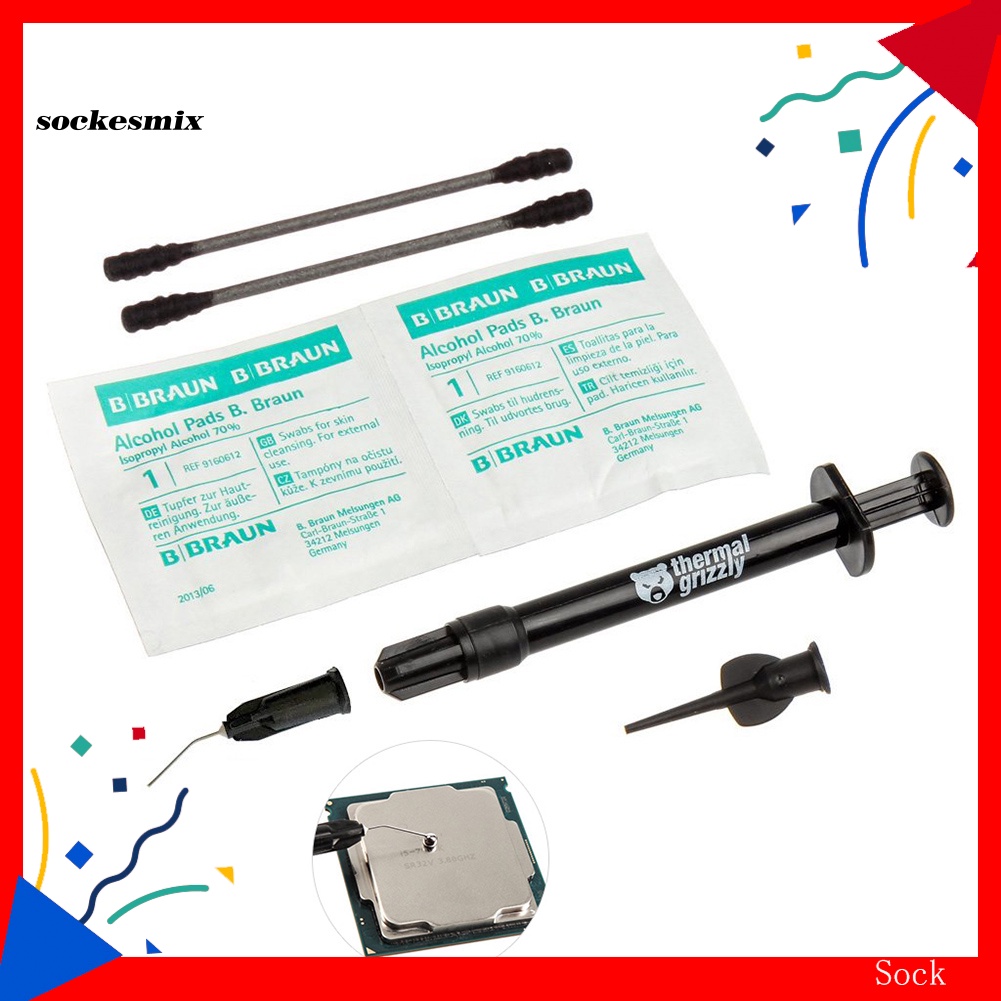 SX Thermal Grizzly Conductonaut Liquid Metal Compound Cooling Paste for ...