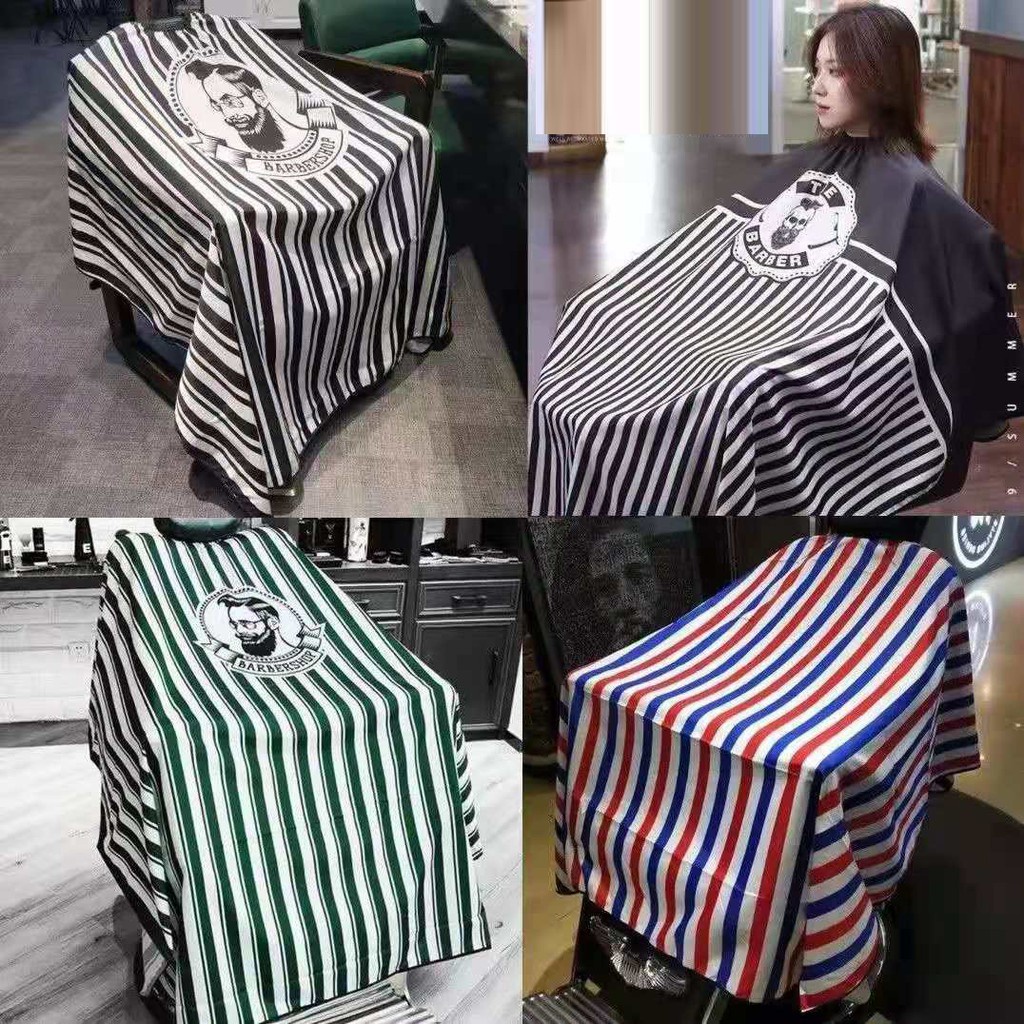 Hairdressing Cape Professional Hair-Cut Salon Barber Cloth Wrap Protect ...