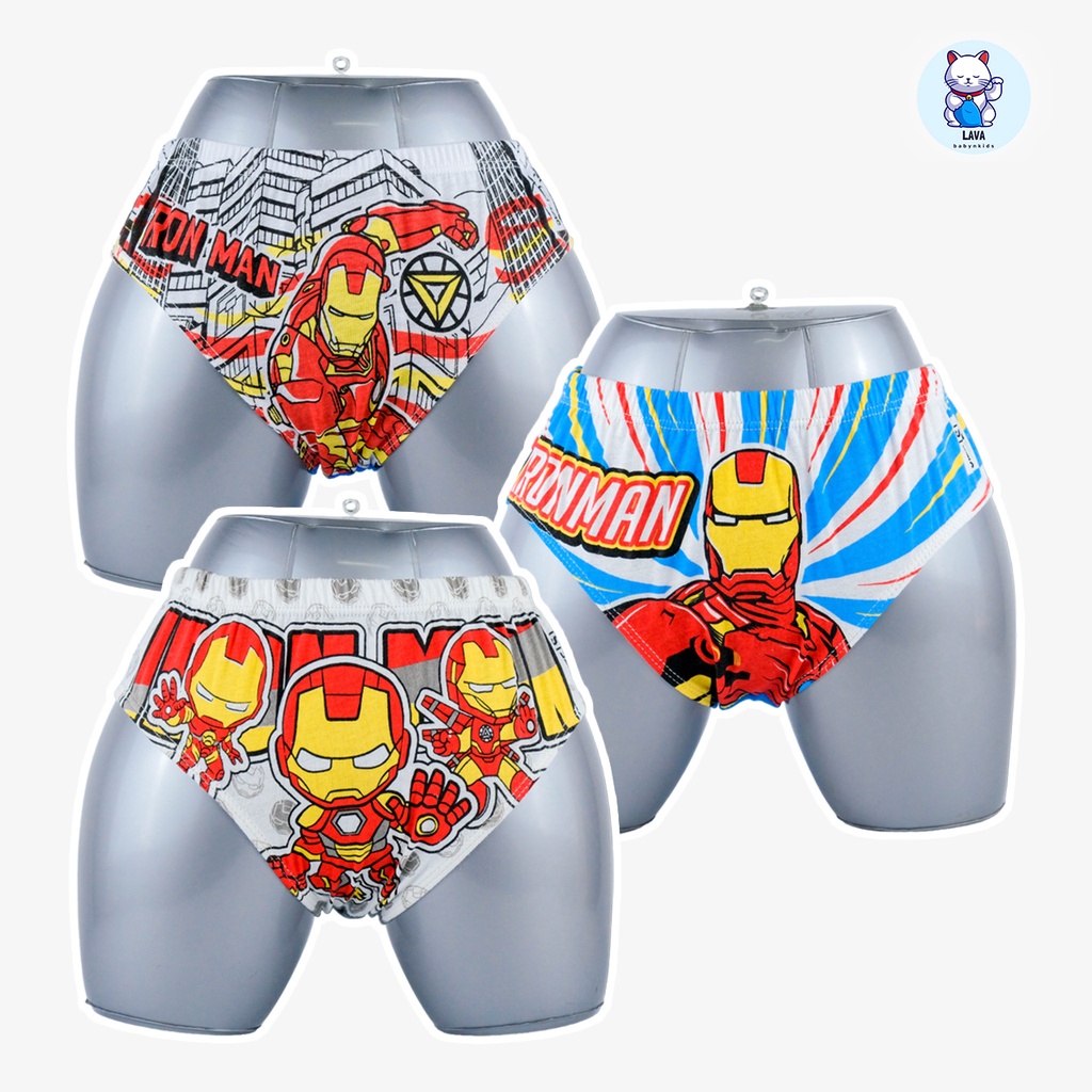 KATUN Boys Panties Age 3 4 5 6 7 8 Years 3 In 1 Contents 3pcs Underwear ...