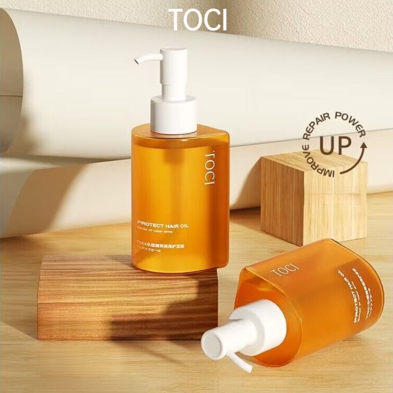 TOCI Ang langis ng pangangalaga sa buhok ay makinis at hindi madulas ...