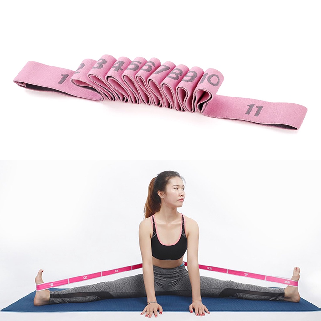 Stretch Band Fitness Band Leg Stretcher High Elasticity 11 Levels of ...