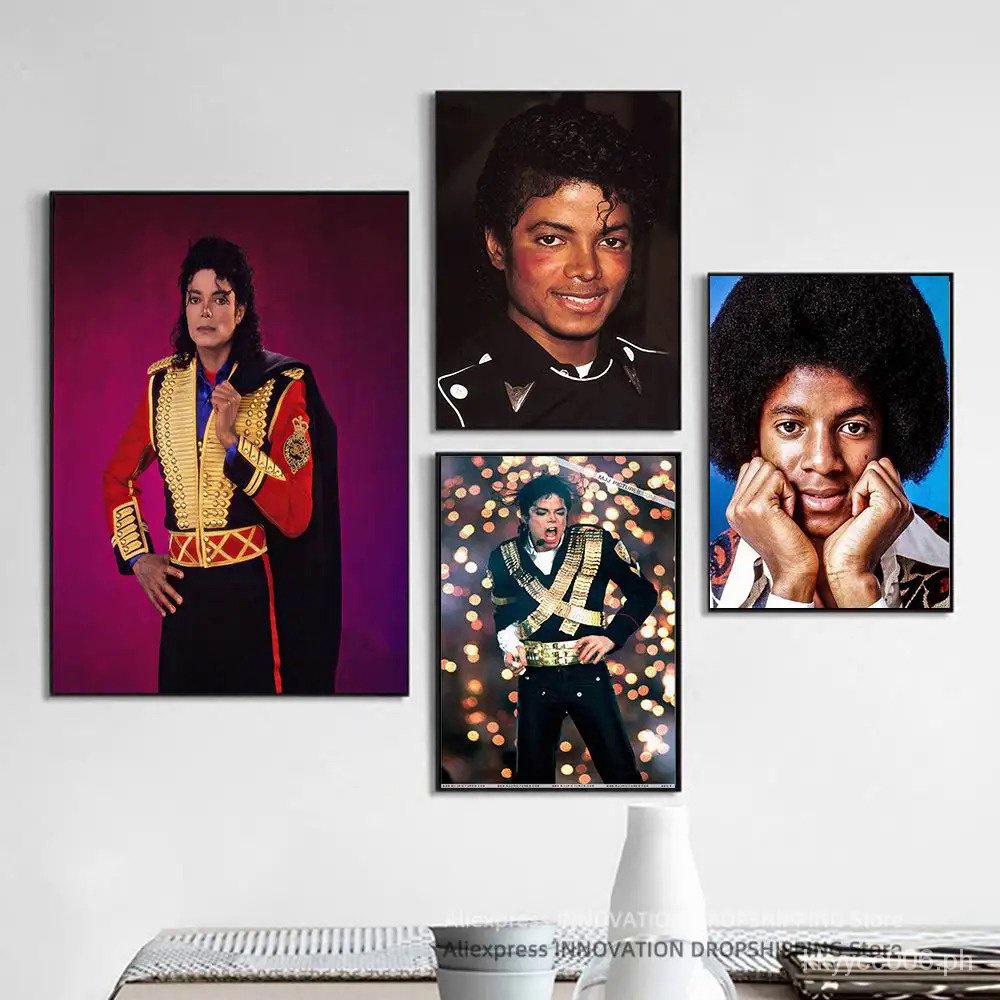 Michael Jackson Singer Band Cover Album Music Star Celebrity Poster and ...