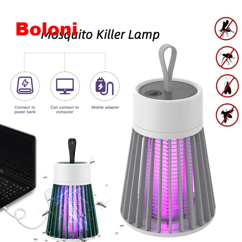 Boloni New Usb Rechargeable Portable Electric Led Silent Non-Toxic Pest ...