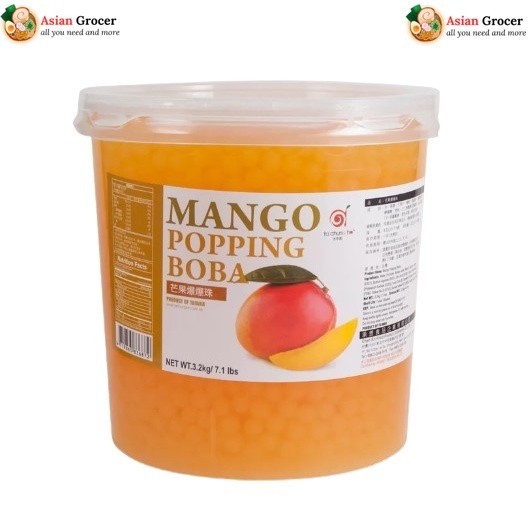 Ta Chung Ho Flavored Popping Boba (Lychee, Mango, Strawberry, Yogurt) 3 ...