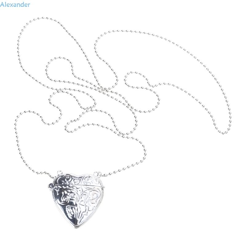 Alex Unique Heart Photo Locket Metallic Crossbody Bag Heart Locket ...