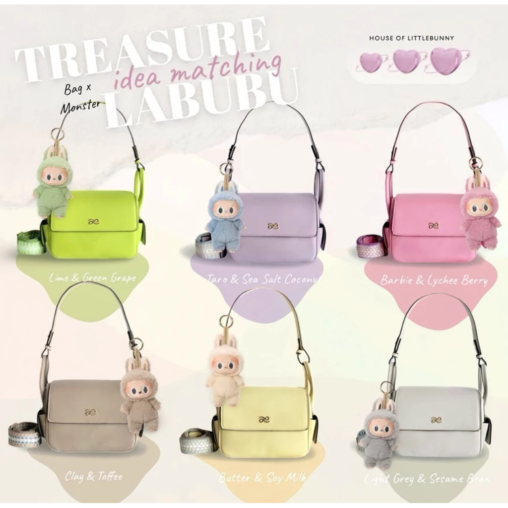 22CM House of Little Bunny Bag Crossbody Bag，Leather bag, women's ...