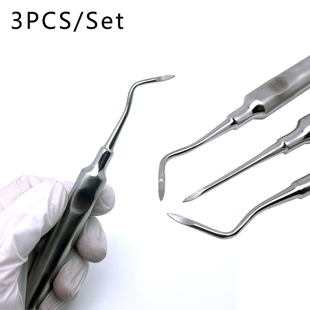3 Pieces/Set Dental Tools Teeth Extraction Tooth Extracting Forceps ...