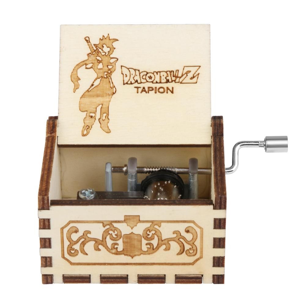 Wooden Hand Crank Music Box TV Series Movie Theme Birthday Holiday Gift ...