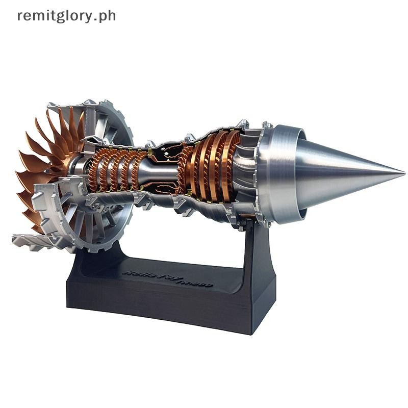 remitglory Mini Turbofan Engine Aviation Model Science Experiment Jet ...