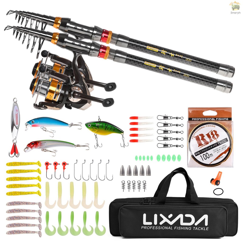 Lixada Carrier Case Telescopic Rod Case Saltwater Rod And [2024 Rod ...