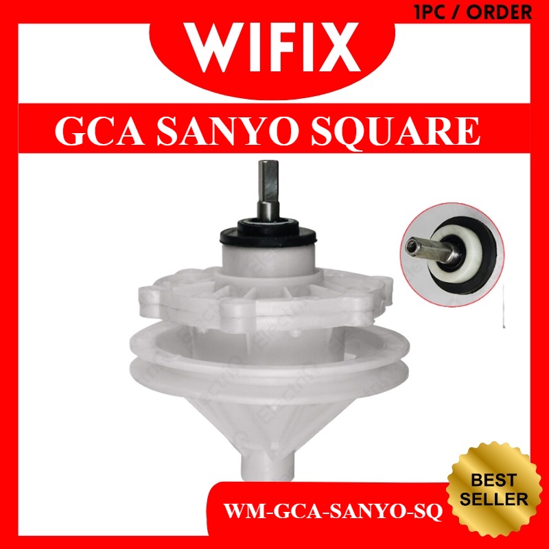 Washing Machine Parts Sanyo Gear Box Case Assembly Flower Type GCA ...