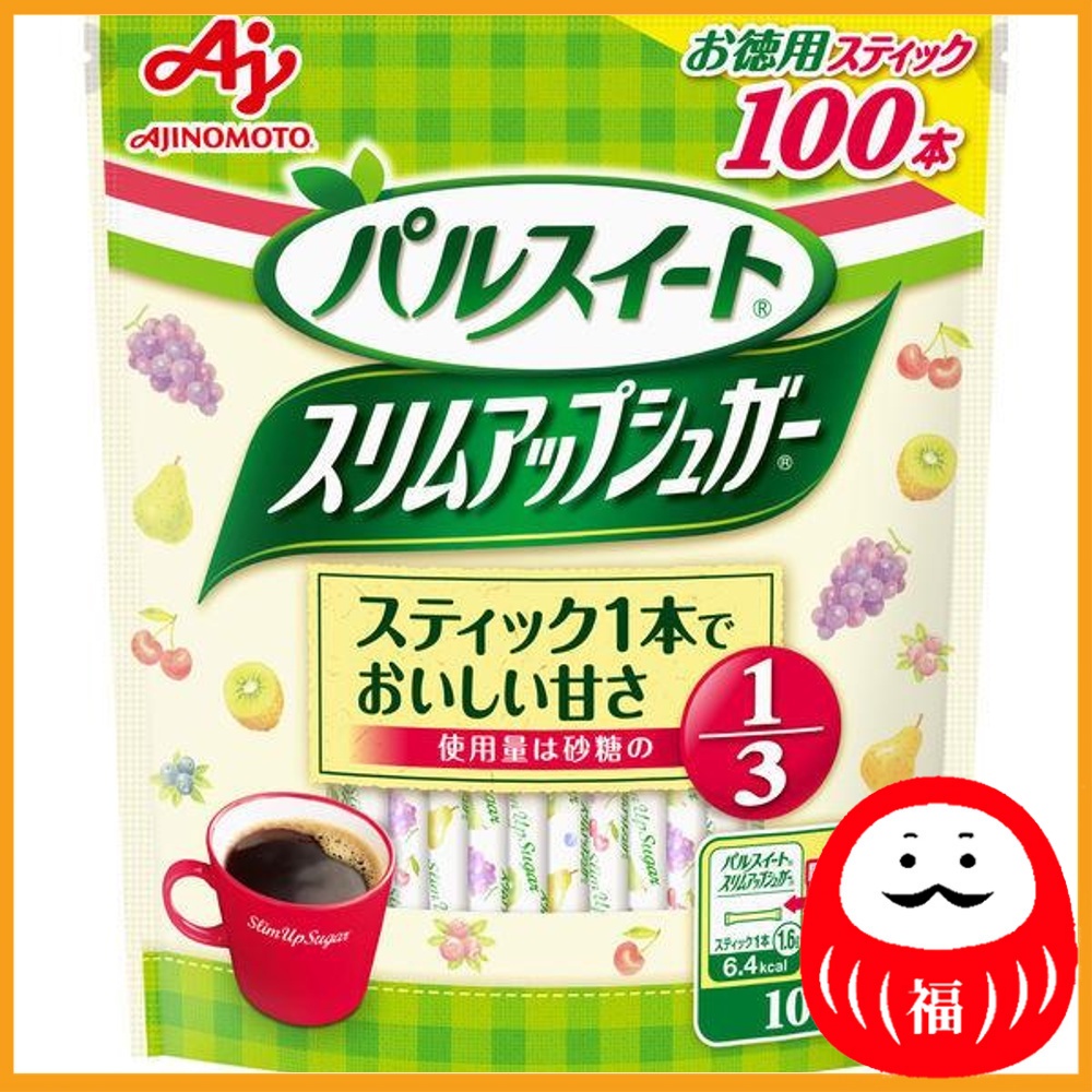 Ajinomoto PAL SWEET Slim Up Sugar Sticks 1 bag (100 sticks) | Shopee ...