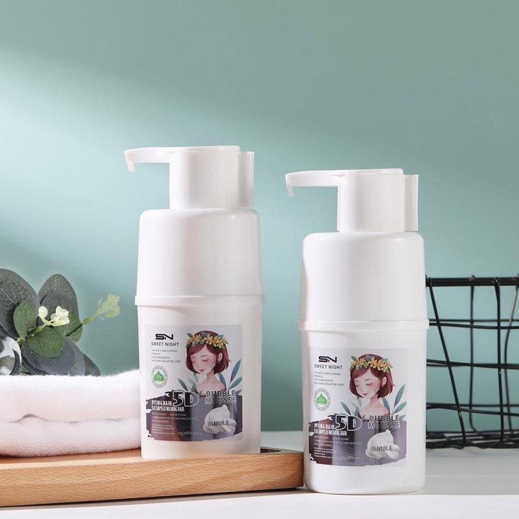 Sweet Night Dye Shampoo Blackening shampoo | Shopee Philippines