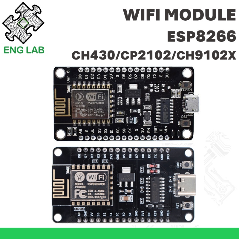 Englab★esp8266 Development Board Ch430cp2102ch9102x Wireless Communication And Control 