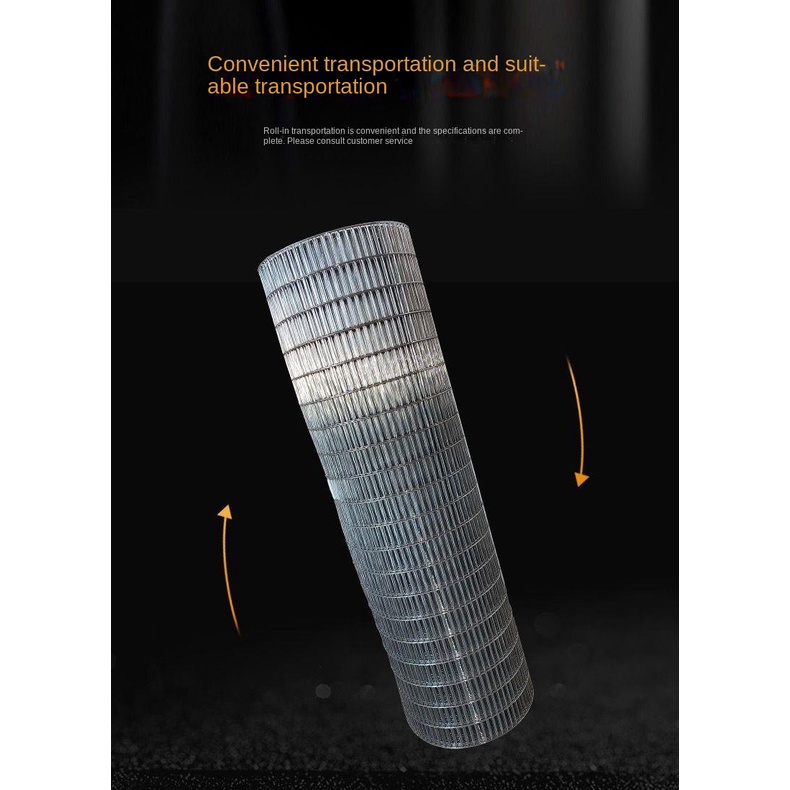 Iron wire fence thermal galvanized welding iron wire mesh long square ...