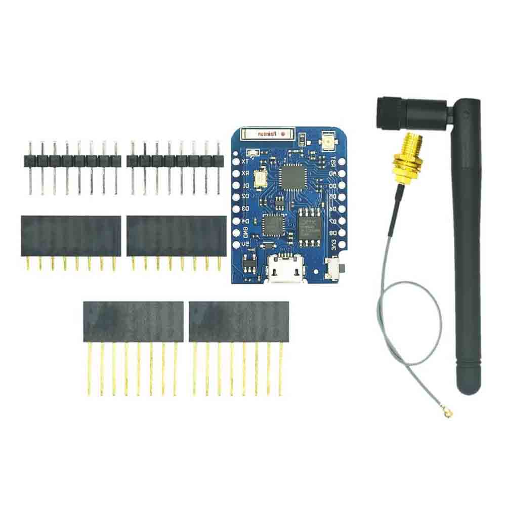 WEMOS D1 Mini Pro 4M 16M Bytes External Antenna Connector NodeMCU Based ...