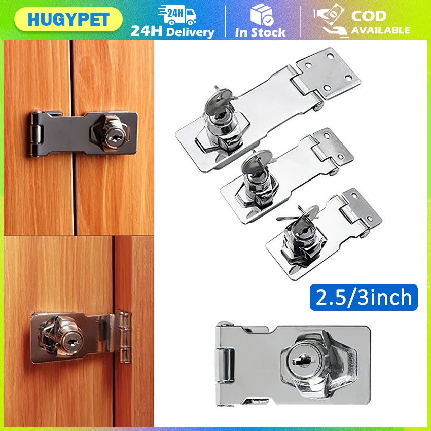 2.5/3 Inch Security Furniture Locks Door Cabinet Drawer Cupboard ...