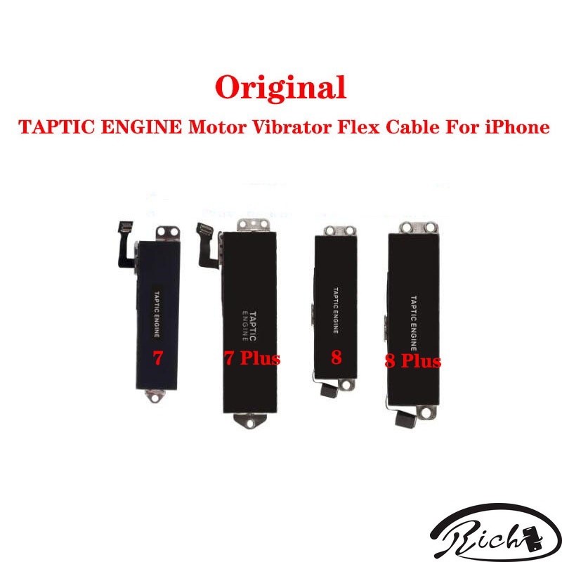 TAPTIC ENGINE Motor Vibrator Vibration Flex Cable For iPhone 7 8 Plus Repair Replacement Parts ...
