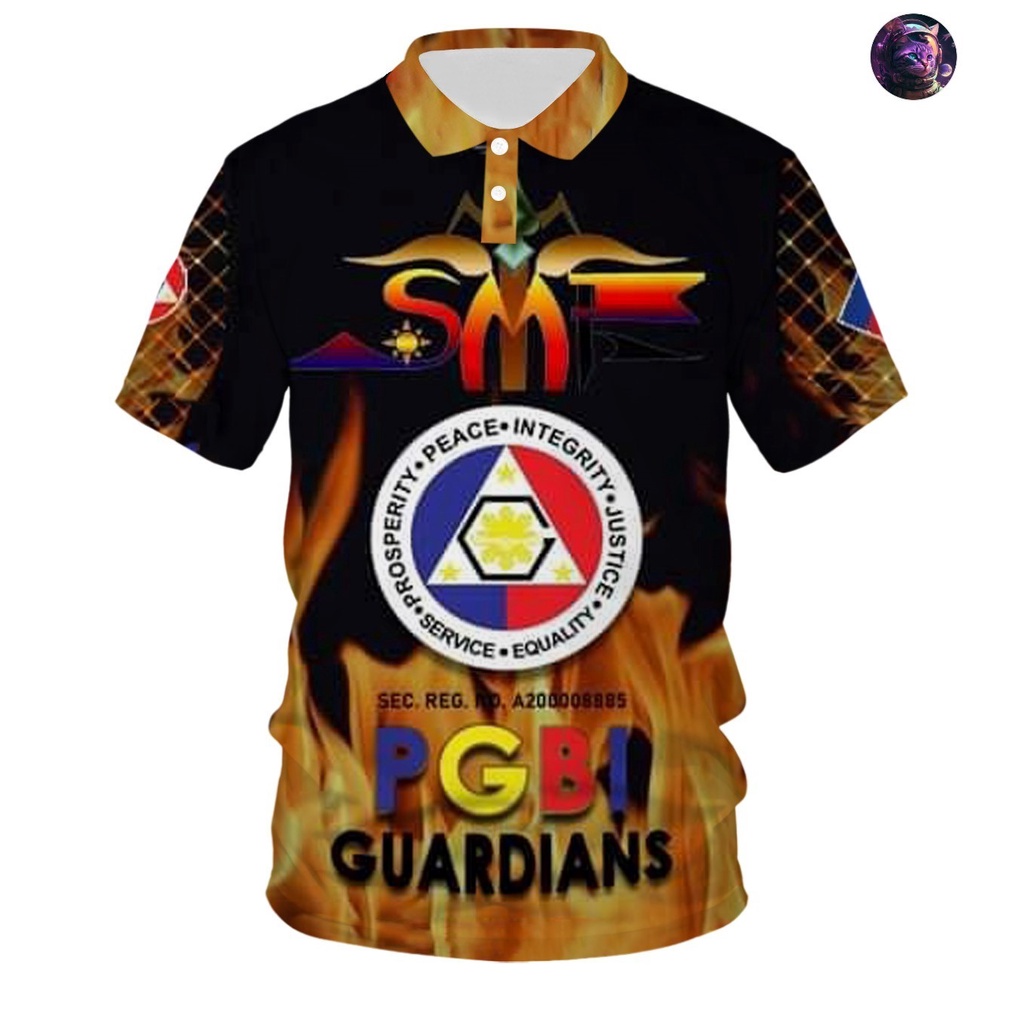 PHILIPPINES GUARDIANS BROTHERHOOD 2023 NEW 3D POLO SHIRT | Shopee ...
