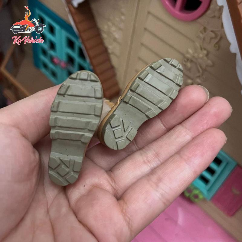 [Whstrong] 1:6 Scale Shoes Mid Calf Winter Boot Work Boot Formal ...
