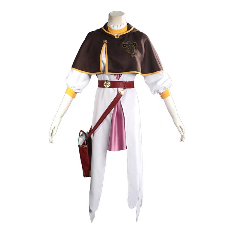 Animation Black Clover Noell Silva cosplay Costumes Uniform Full Set ...