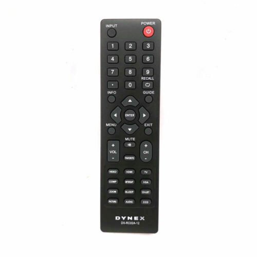 New DX-RC02A-12 For DYNEX LCD LED TV Remote Control DX-RC01A-13 Almost ...