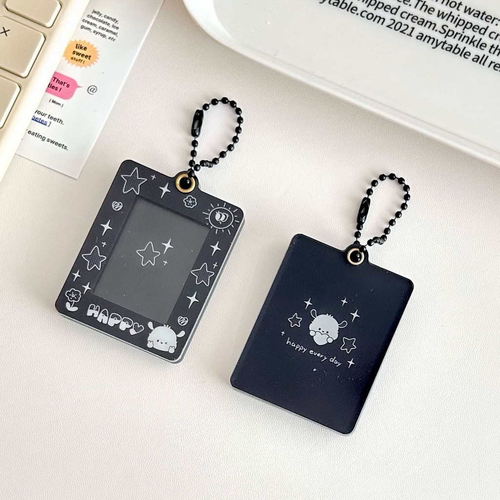 Cute Puppy One Inch Magnetic Acrylic Photo ID Card Holder Card Tile ...