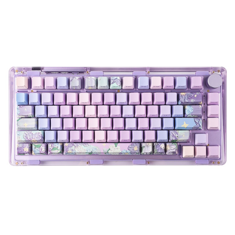Kiiboom Violet Key Cap OEM height | Ice Cream Key Cap MOA height | PBT ...