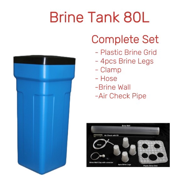 BRINE TANK 80 LITERS (BLUE COLOR) | Shopee Philippines