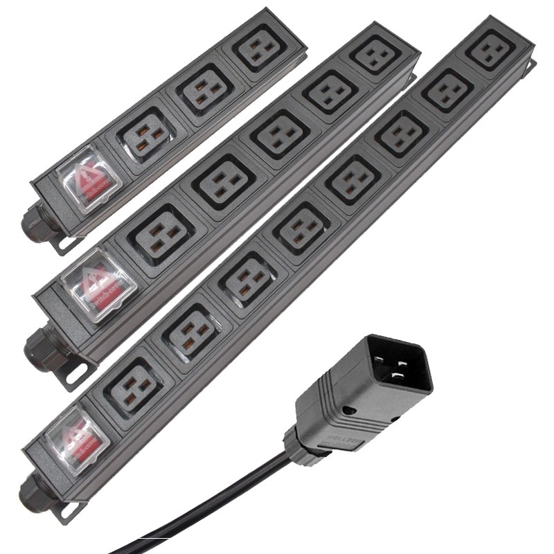 PDU Power Distribution Unit IEC C19 socket C20 PLUG Extension Socket 16A 4000W | Shopee Philippines