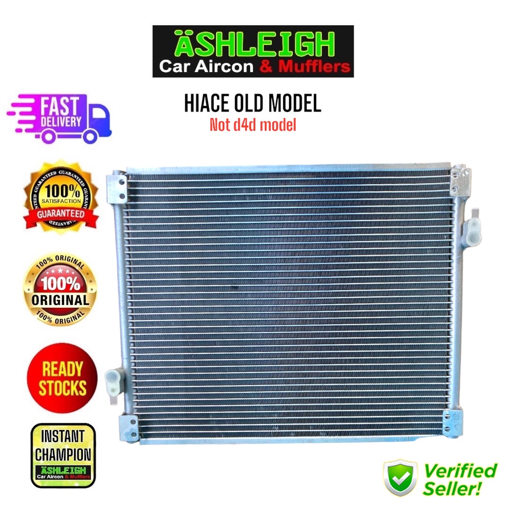 Toyota Hiace Old Model Condenser Car aircon parts laminated | Shopee Philippines