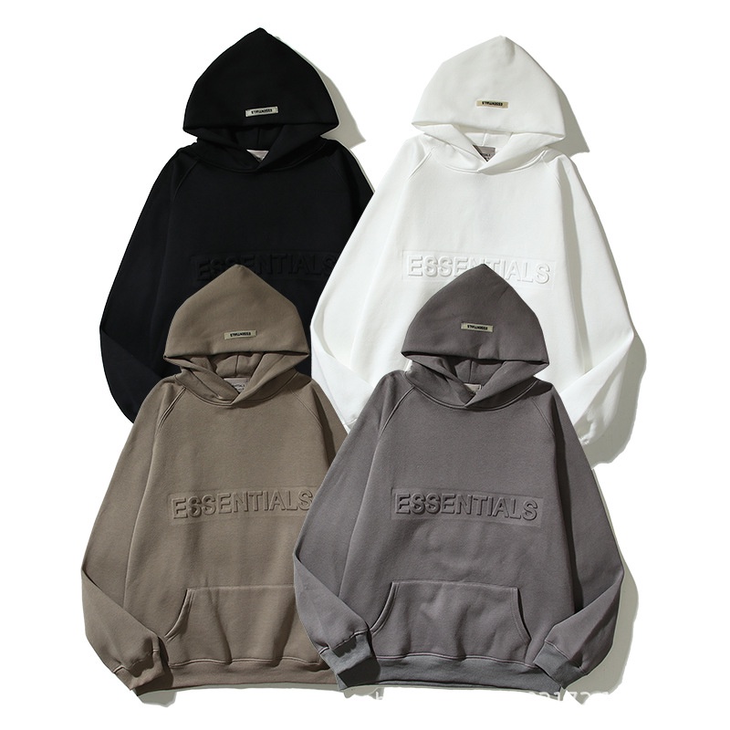 FOG FEAR OF GOD ESSENTIALS Hoodie High Street Couple Long Sleeve ...
