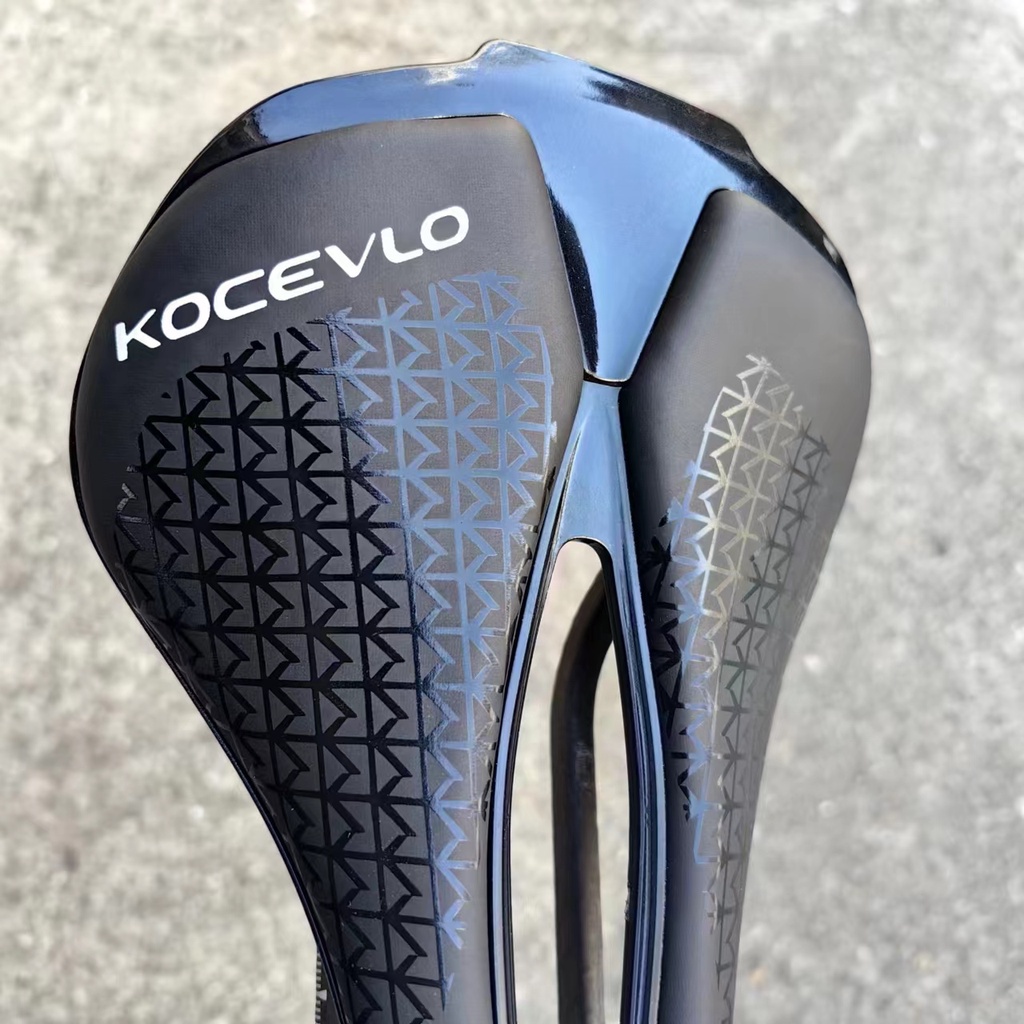 KOCEVLO Ultralight Carbon Fiber Bicycle Saddle MTB Road Bike Seat Pu ...