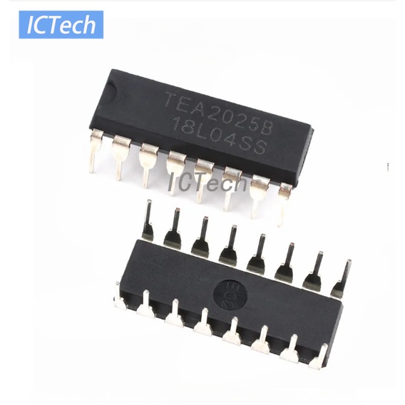 20/10Pcs Original TEA2025 TEA2025B TEA2025D DIP-16 IC NEW | Shopee Philippines