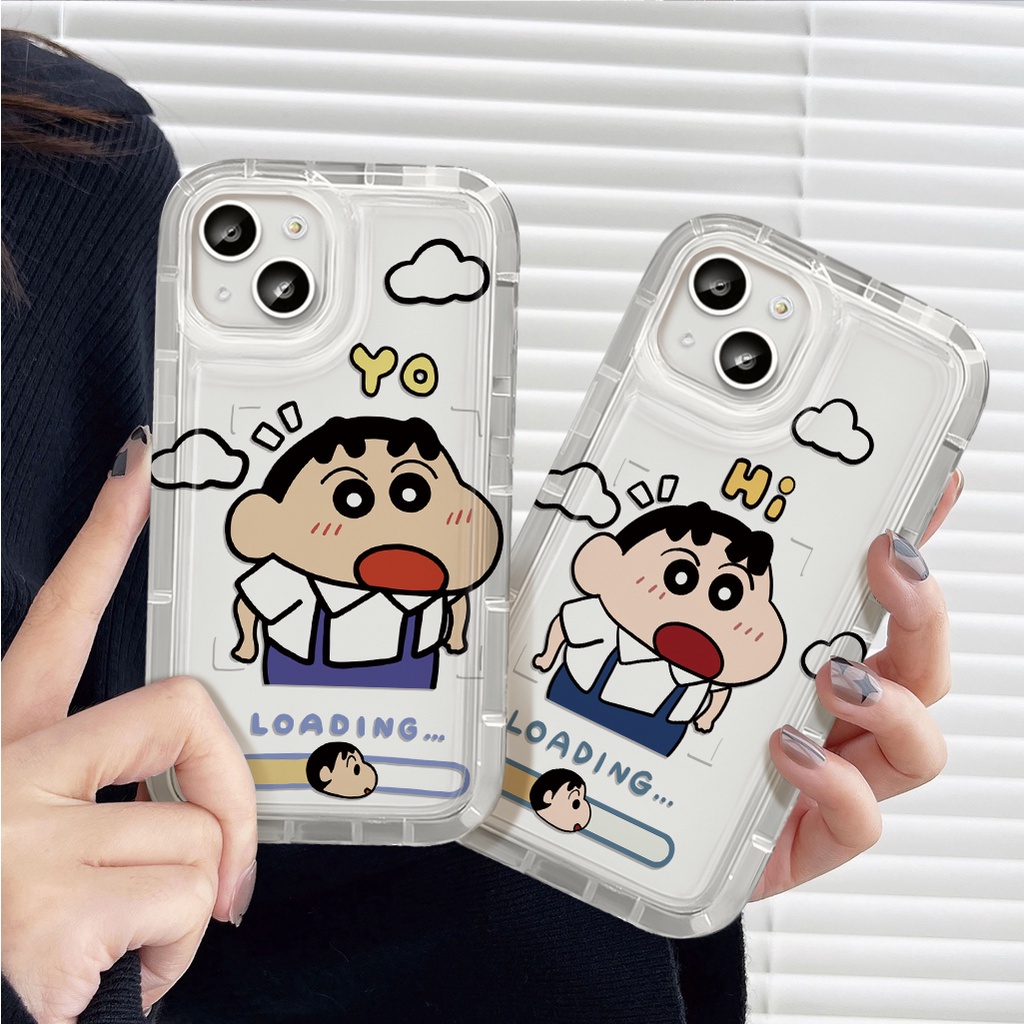 Angkop para sa Crayon Shin-chan cartoon phone case Samsung A51 A22 A73 ...