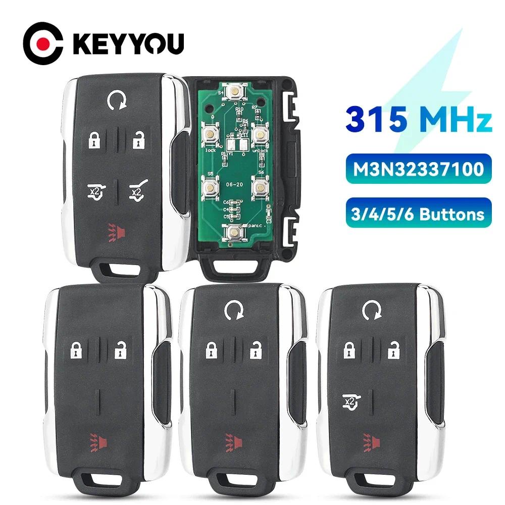 315Mhz Keyless Entry Remote Car Key Control For Chevrolet 2014-2018 ...