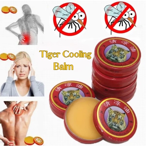 1pc Summer Cooling Oil Relief Mosquito Repellent Brain Refresh Tiger ...