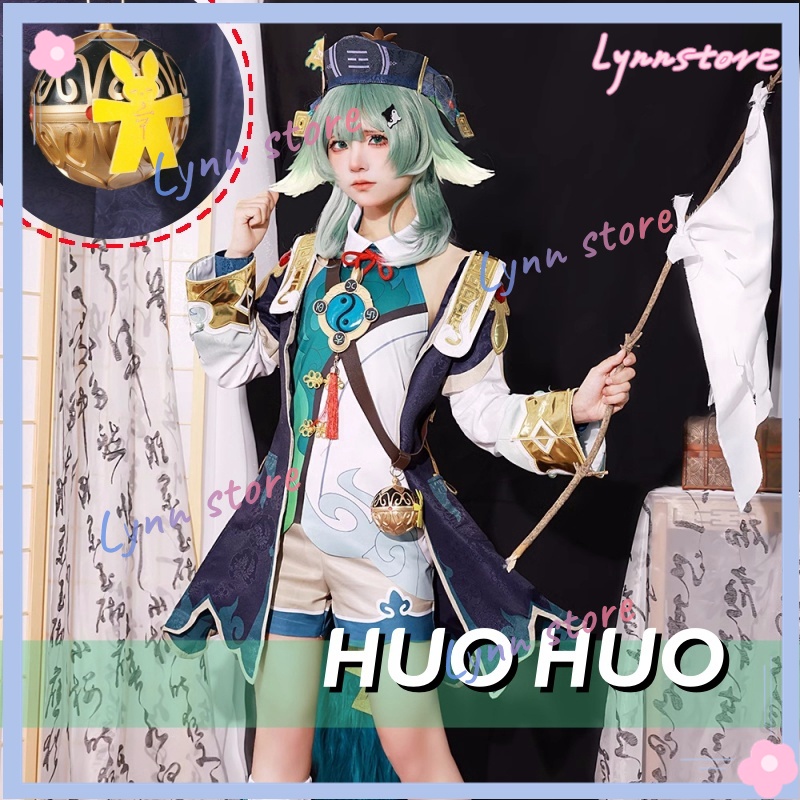 IN STOCK HUO HUO Cosplay Honkai Star Rail Cosplay Costume Dress Wig ...