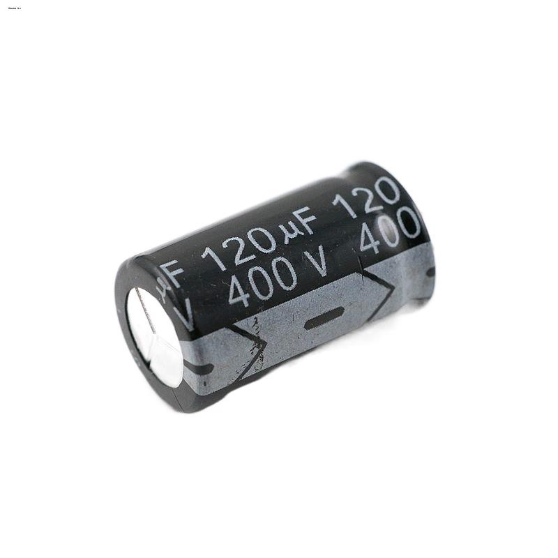 In-line electrolytic capacitor 120UF 400V volume 18*30MM aluminum ...