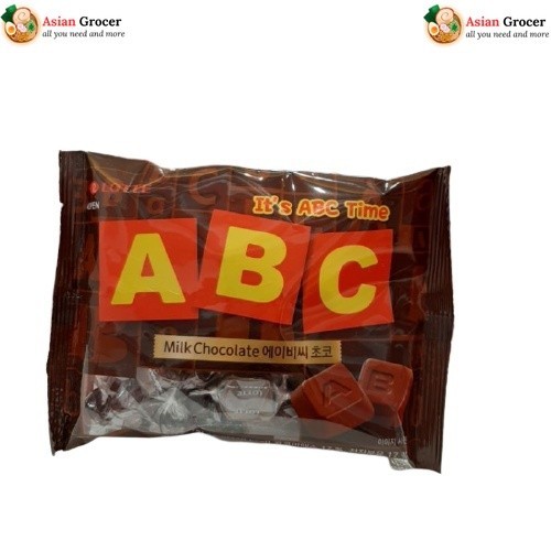 Korean Lotte ABC Monogram Milk Dark Chocolate 72g | Shopee Philippines