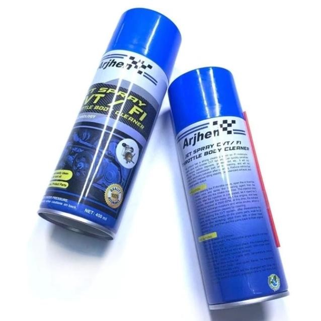 MOTORCYCLE CVT/FI THROTTLE BODY CLEANER 450ML- POWERFUL CLEANING ACTION ...