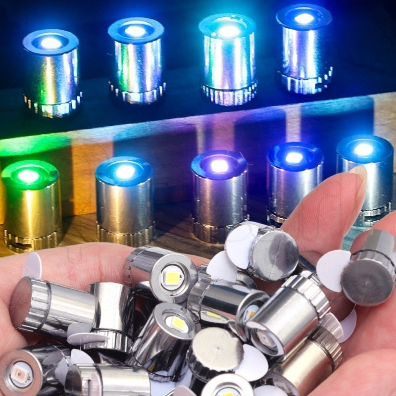 10Pcs Mini LED Small Light Bulbs - for Lantern Wick Base - Battery ...