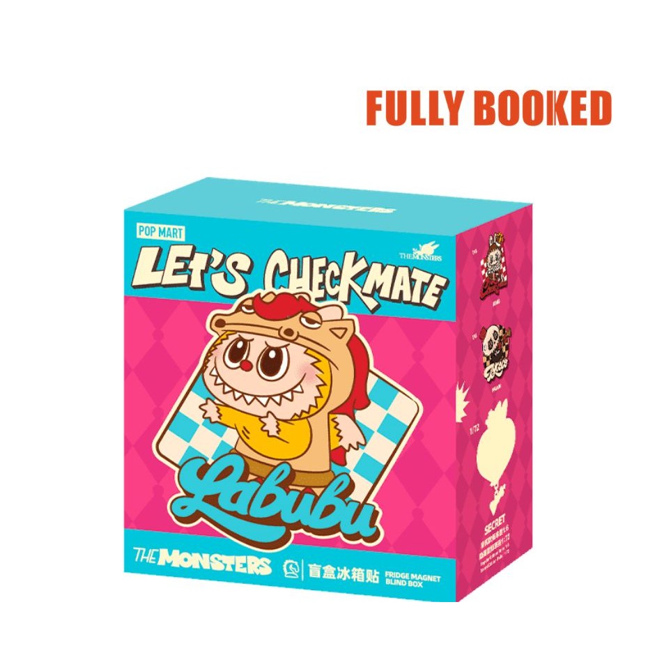 POP MART: THE MONSTERS Let's Checkmate Series-Fridge Magnet Blind Box ...