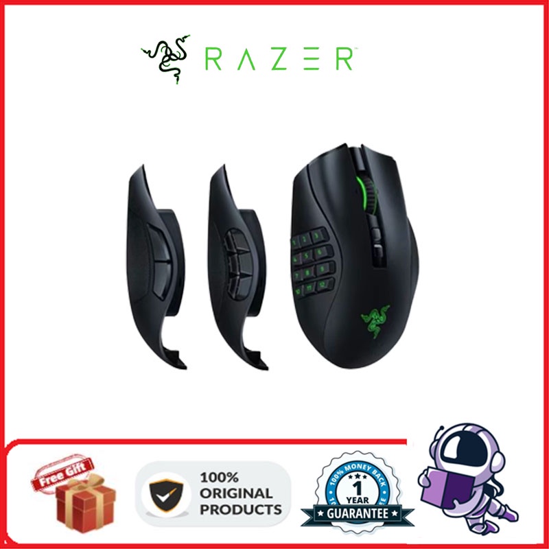 （4550-1365）Razer NAGA Pro USB Bluetooth wireless three mode programming ...