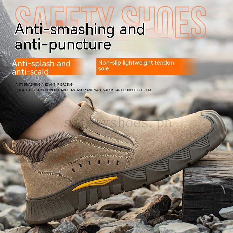 Ready Stock Safety Shoes Men Work Shoes Electric Welder Shoes ...