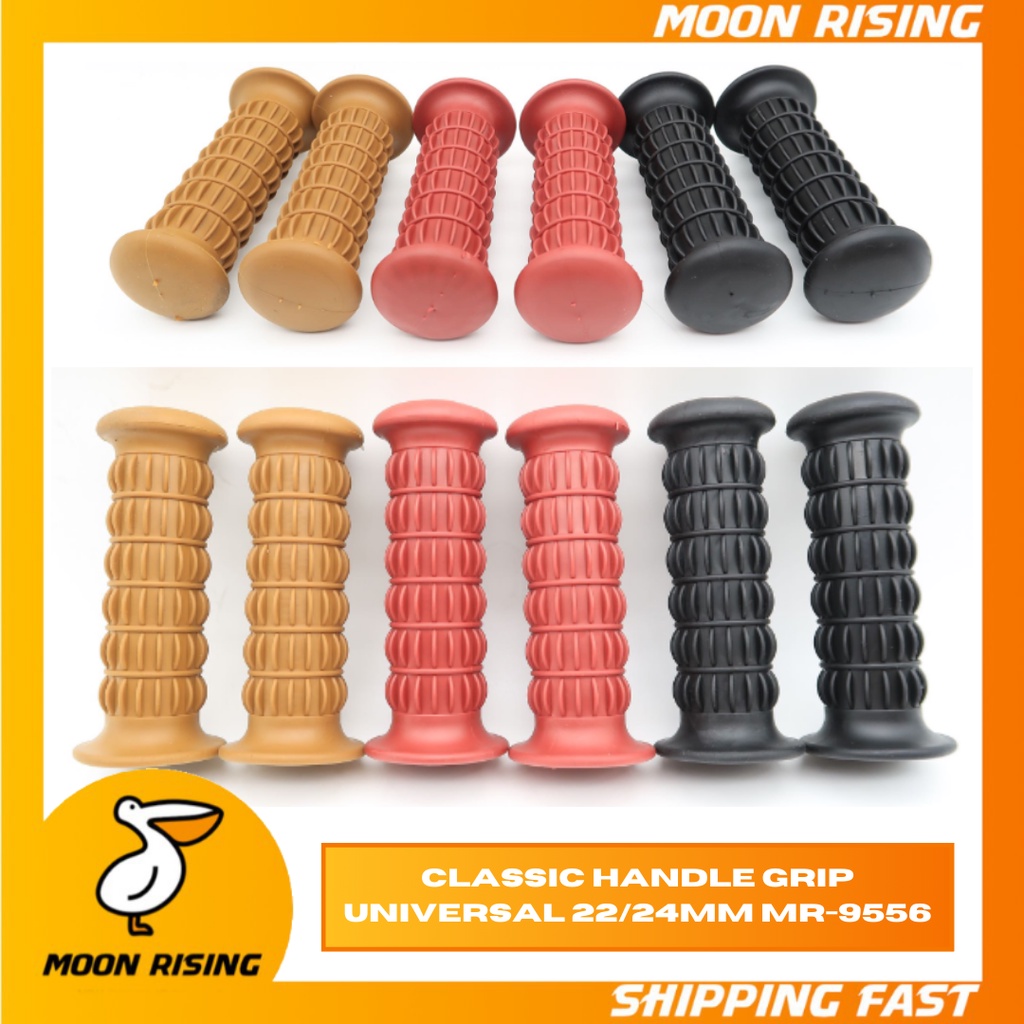 CLASSIC MOTORCYCLE PARTS HANDLE GRIP CLASSIC HANDLE GRIP UNIVERSAL 22 ...
