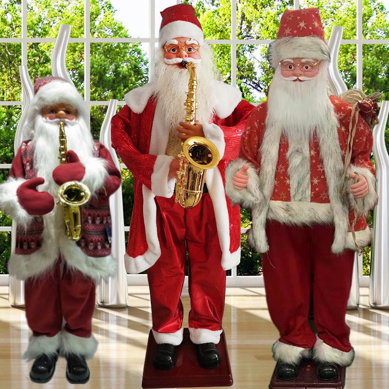 Santa Animated Dancing Singing Santa Claus | Shopee Philippines