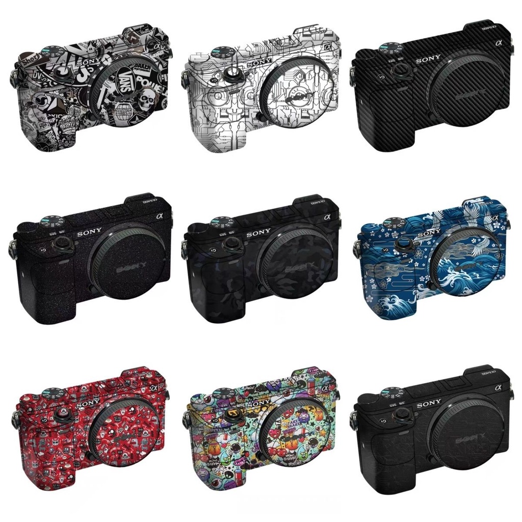 Full Covered Body Skin for Sony Camera Sticker Film A6400 A6500 Lens ...