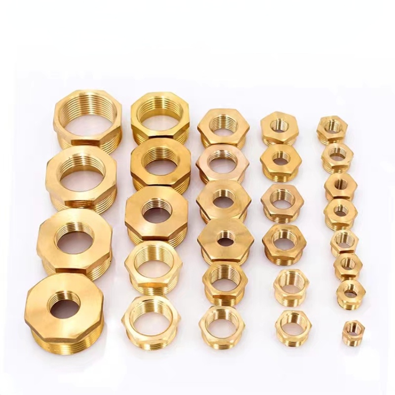 [XJK] Copper Variable Diameter Joint Thread Water Pipe Inner Outer ...