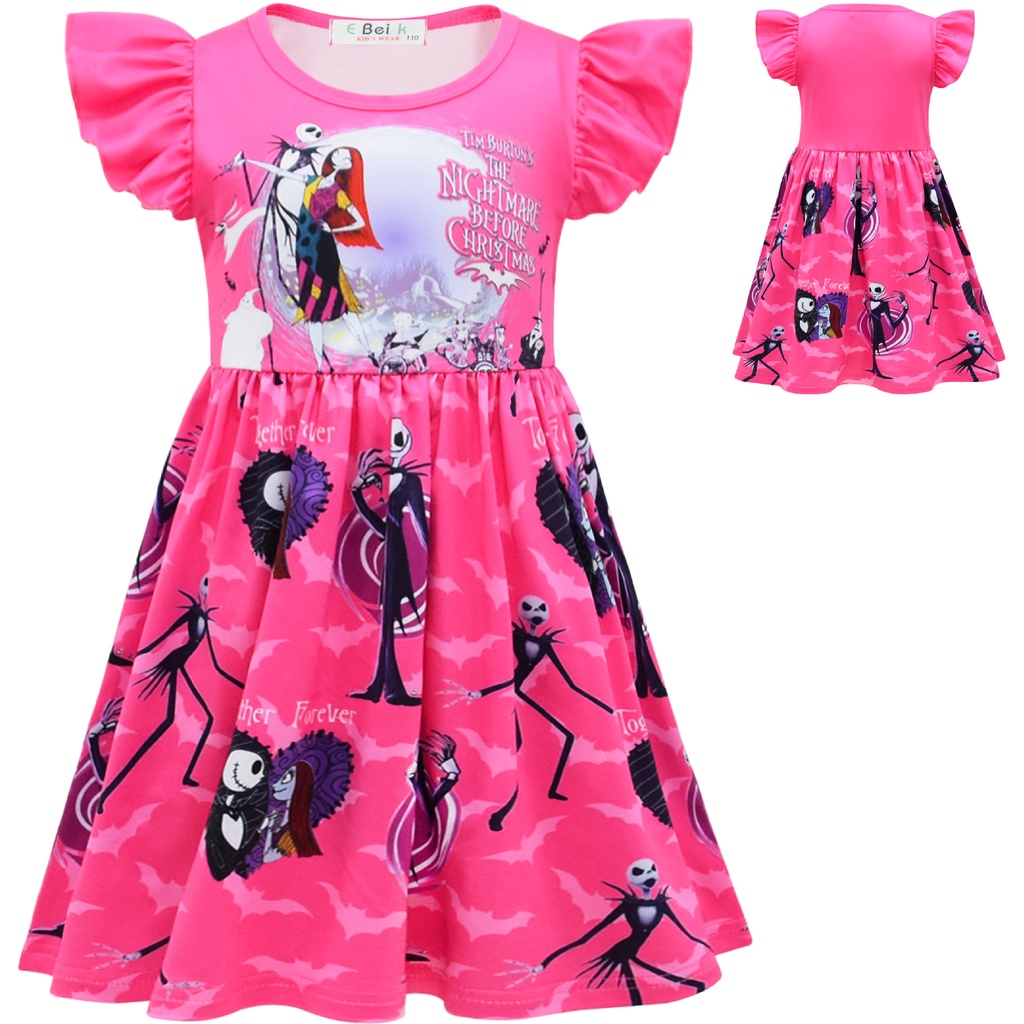 The Nightmare Before Christmas Sally Dress Costume Girls Party Sally ...